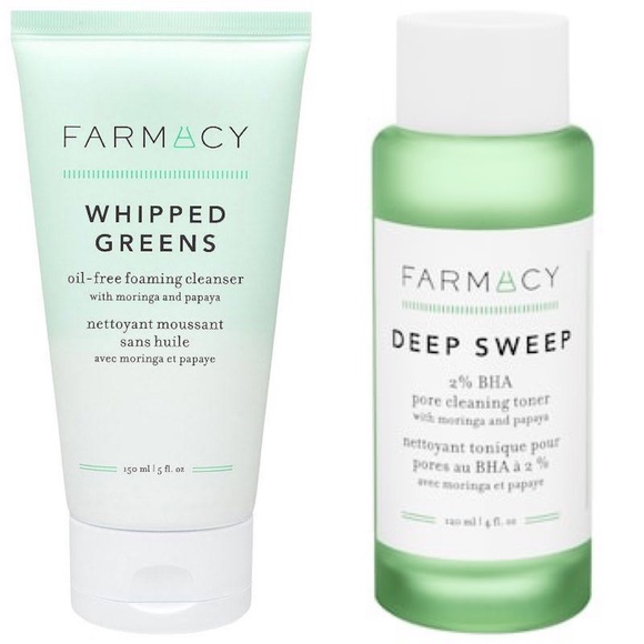 Farmacy | Skincare | Farmacy Whipped Greens Oil Free Foaming Cleanser ...